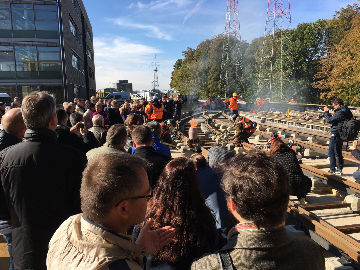 ArcelorMittal delivers Grooved Rails for Luxtram switches